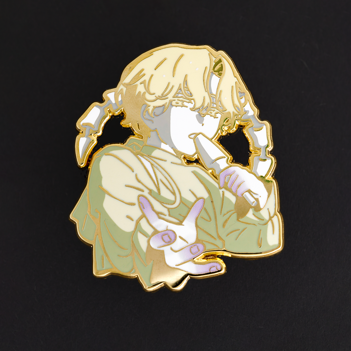 Alien Stage Enamel Pins – Whispey